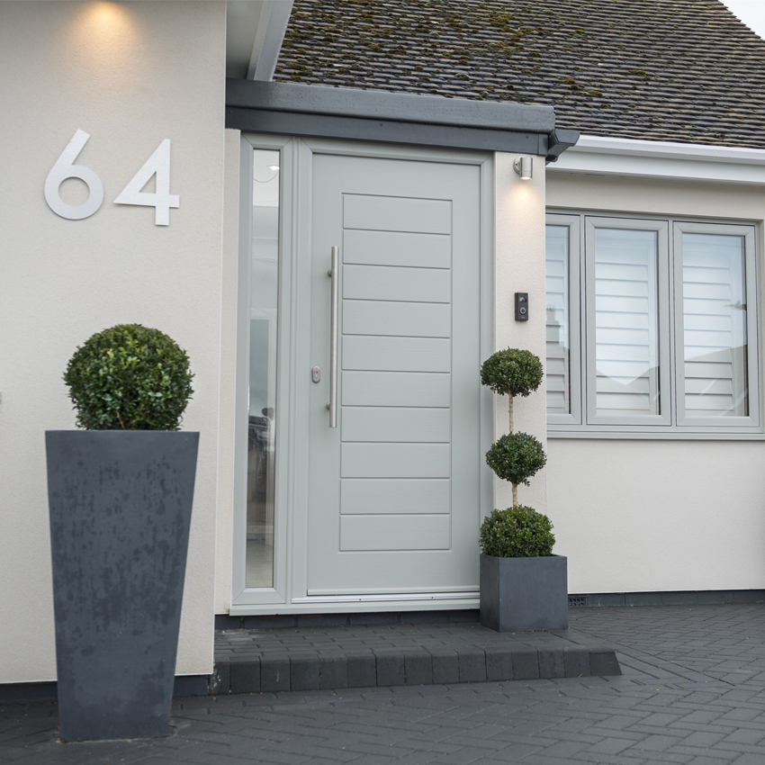 Grey Composite Doors | Choose From 7 Grey Colours - Solidor