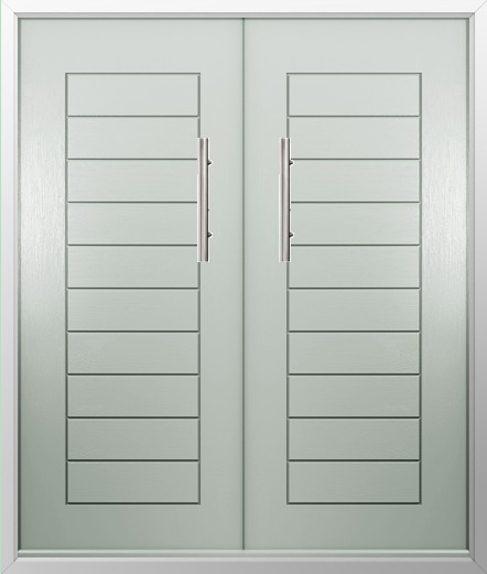 Painswick | Agate Grey | Modern & Minimalist Door Colour - Solidor