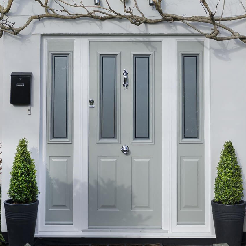 Composite Doors with Side Panels | Front Doors with Side Panels - Solidor